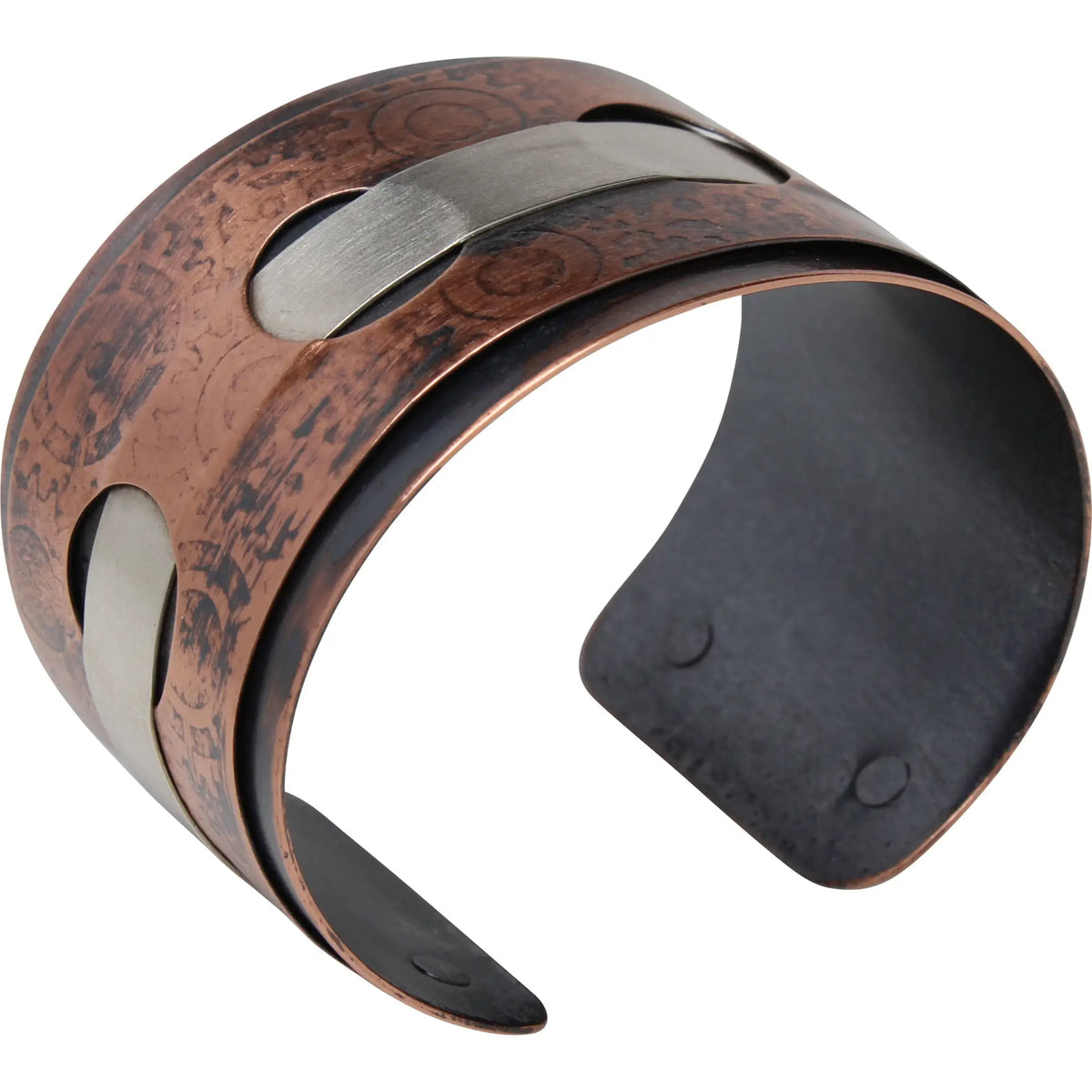 Funky Copper Cuff Bracelets by Junebug Jewelry Designs